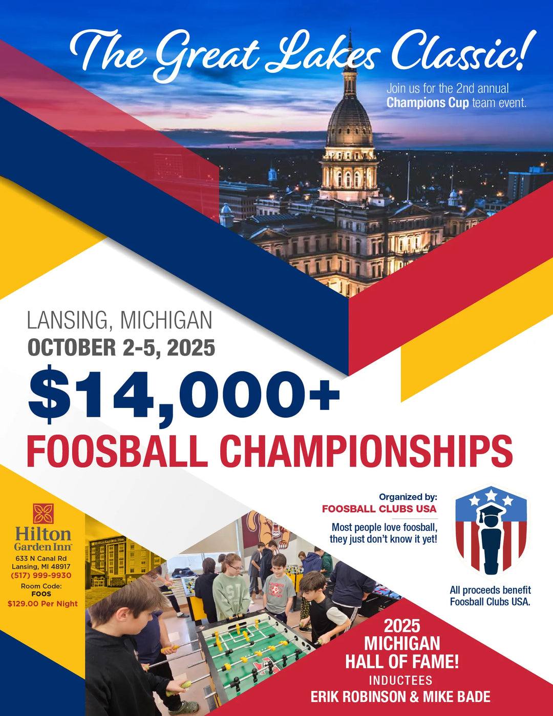 The Great Lakes Classic 2025 Info – World Foosball Tour